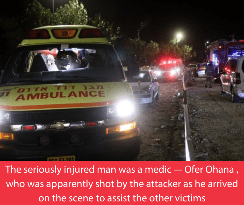 Israeli killed, 4 hurt in West Bank terror shooting; medic shot while ...