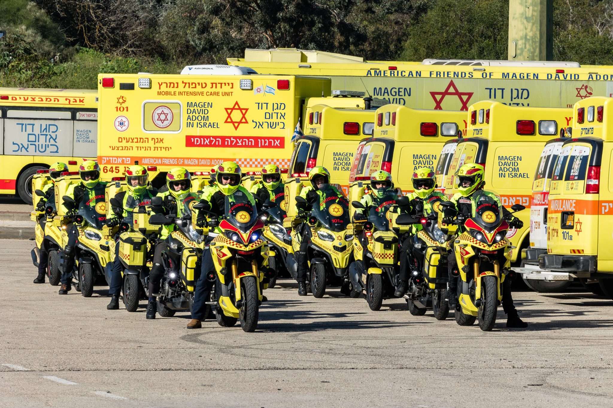 Emergency Vehicles - Magen David Adom